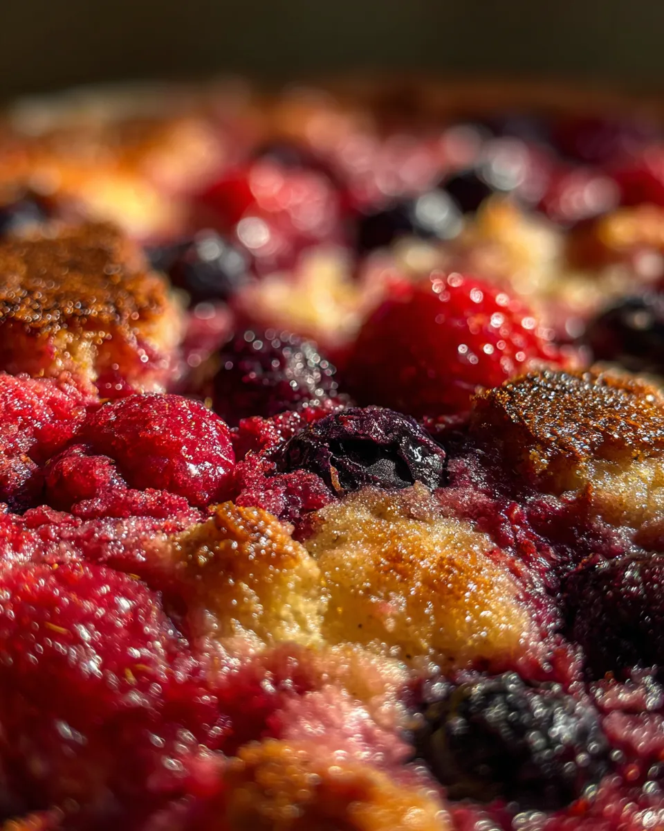 High Protein Berry Bake That Melts Into 5 Irresistible Servings