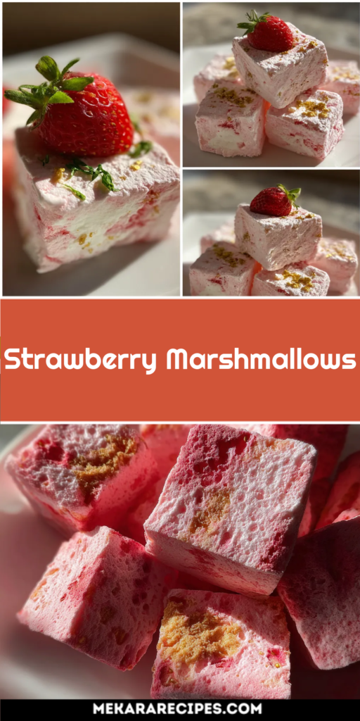 Irresistible Strawberry Marshmallows: Fluffy Pink Bliss in 3 Steps ...